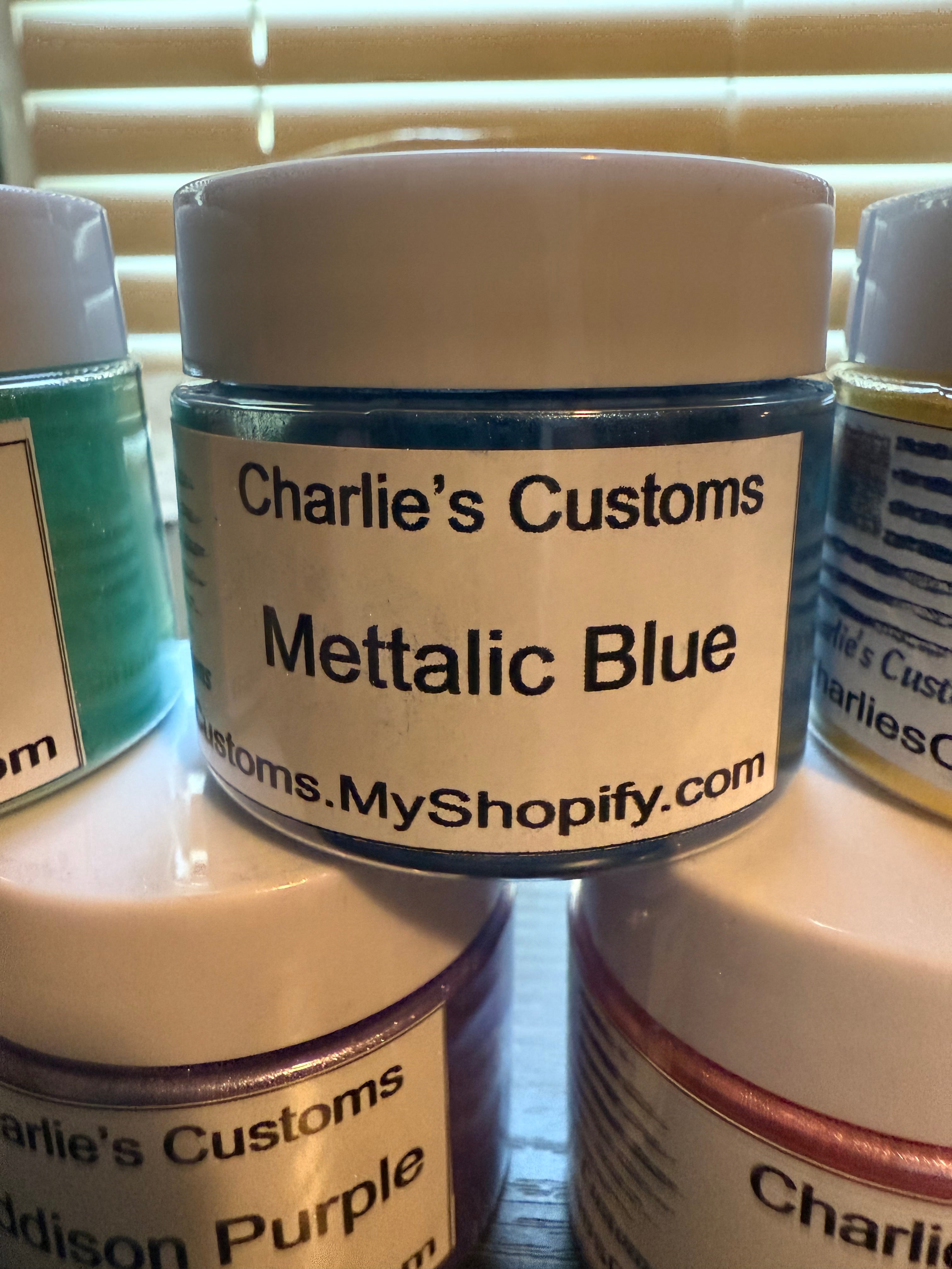 Metallic Blue Pearlescent Mica – Charlie’s Customs