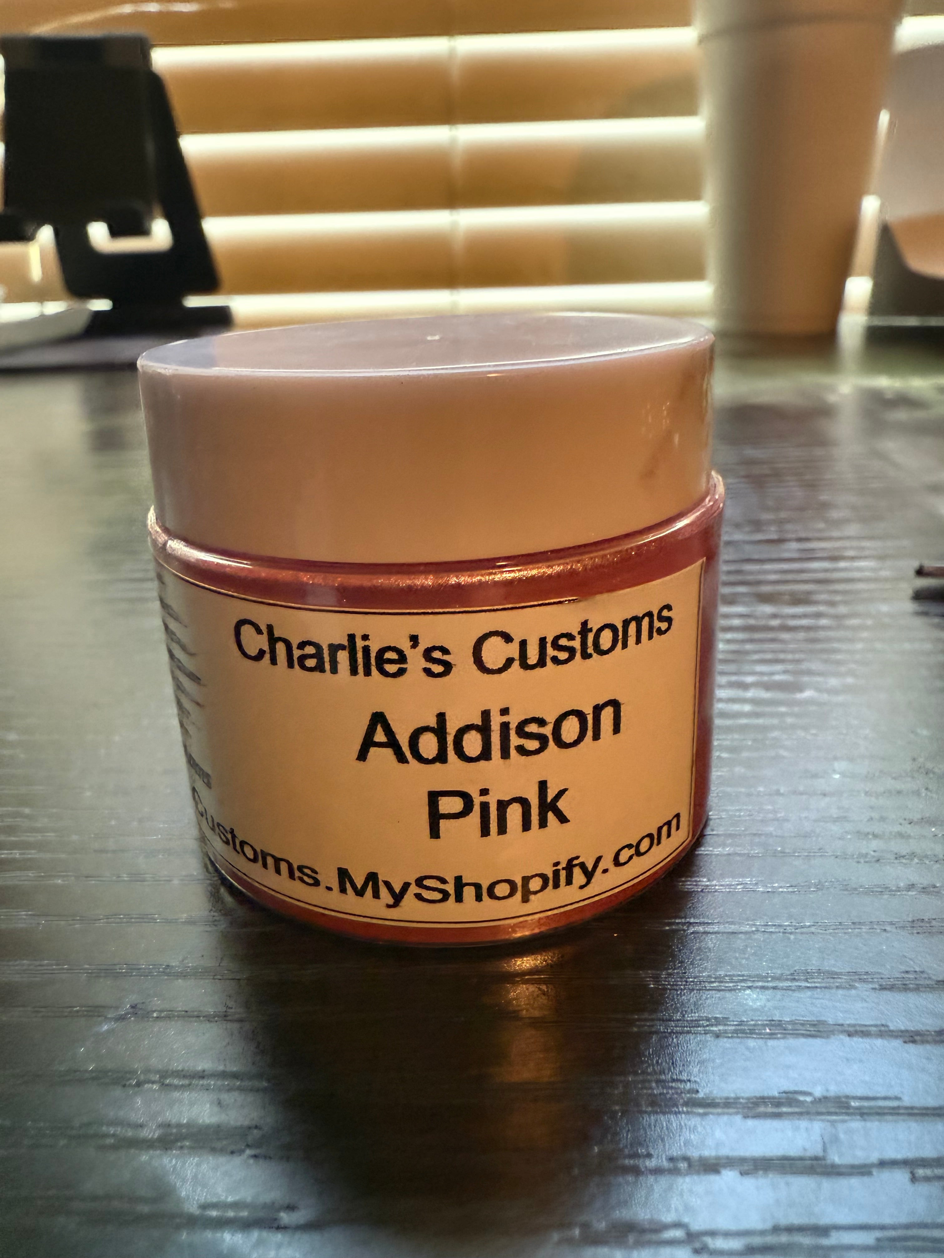 Addison Pink Pearlescent Mica – Charlie’s Customs