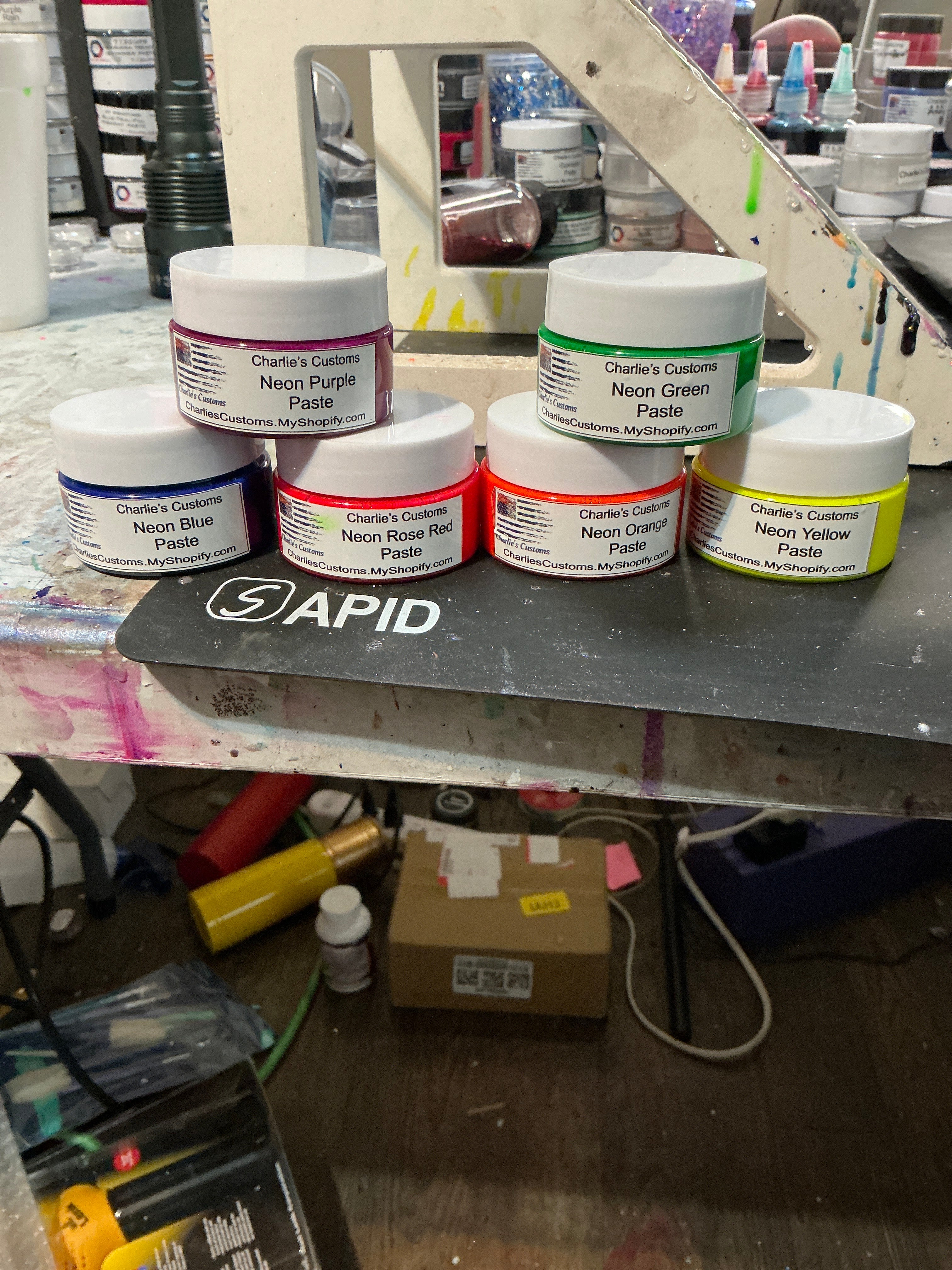 Neon Glow paste Bundle – Charlie’s Customs