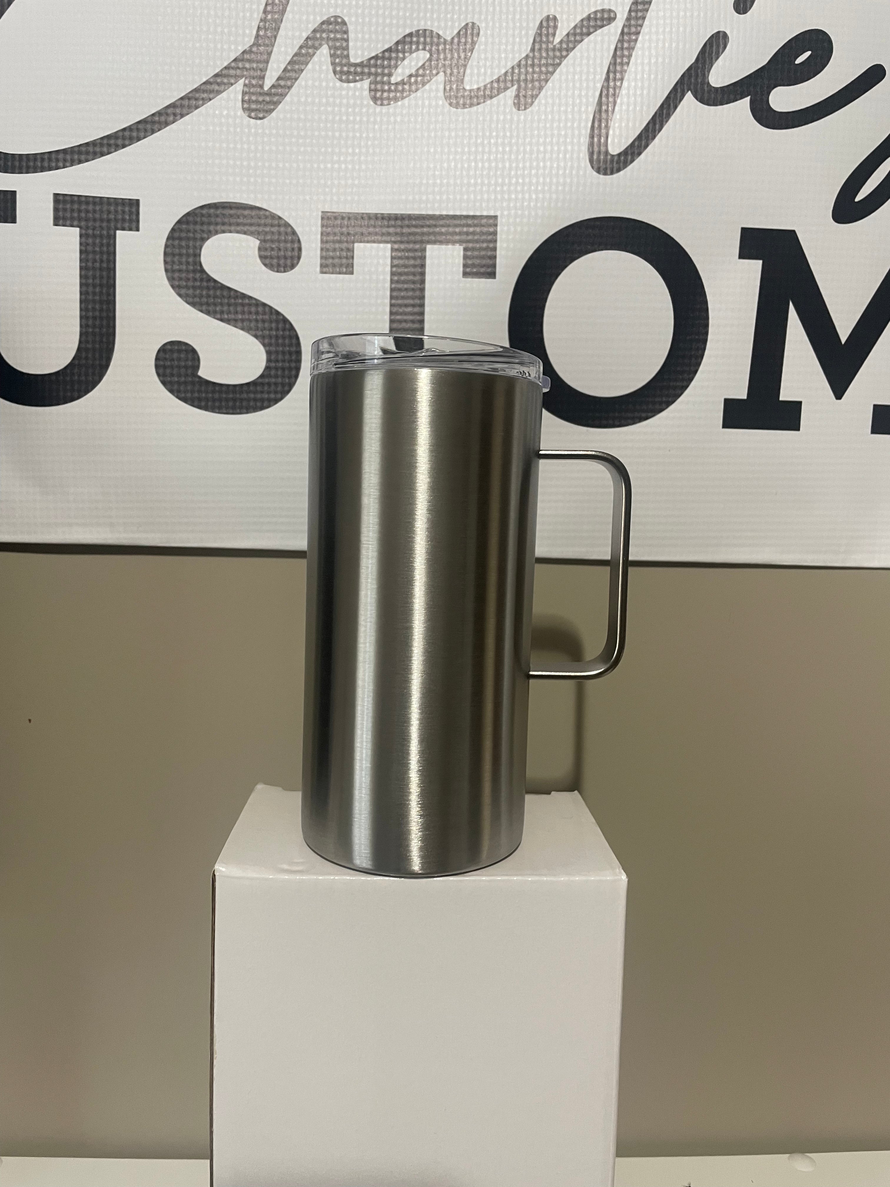 16oz slim with handle – Charlie’s Customs